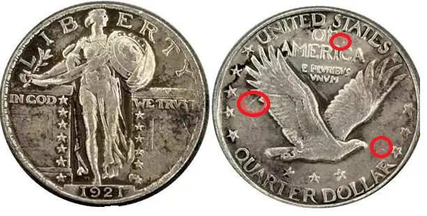 Family of Fake Standing Liberty Quarters | Proxiblog Coin News and Views